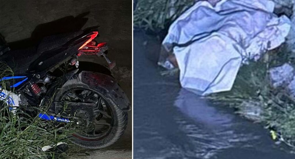 Motociclista fallece tras caer en un canal de desagüe - VISIÓN DE NOTICIAS